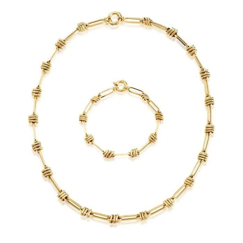 Altın Set - Tiffany Model Mini 14 Ayar Set